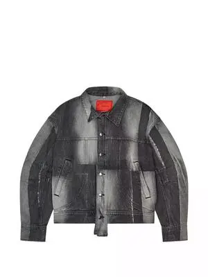 Eckhaus Latta Patchwork Jacket - Black