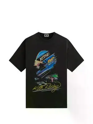 Kith F1 Graphic-print T-shirt - Black