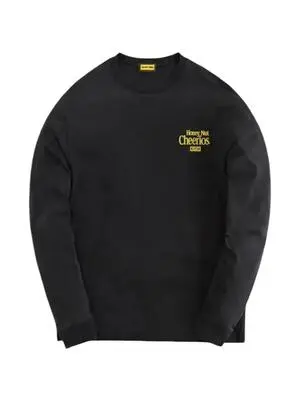 Kith Cheerios Cereal Box Long-sleeves T-shirt - Black