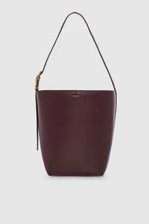 ANINE BING Elly Bucket Bag - Fig