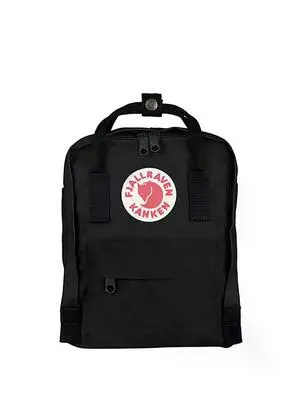 Fjallraven Kånken Logo-patch Backpack - Black