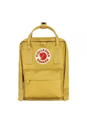 Fjallraven Kånken Logo-patch Backpack - Yellow