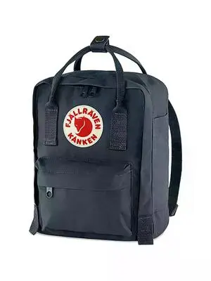Fjallraven Logo-patch Backpack - Blue