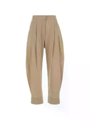 PT TORINO Cloe Pleated Trousers - Neutrals