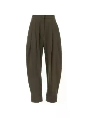 PT TORINO Cloe Cotton Trousers - Green