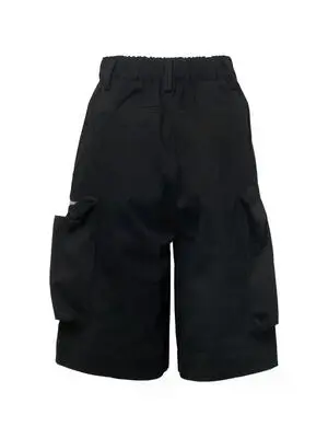 ORDINARY COUTURE CODE Zip Pocket Bermuda Shorts