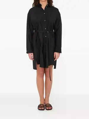 Loewe Belt-waist Mini Dress - Black