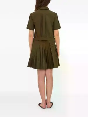 Loewe Pleated Mini Dress