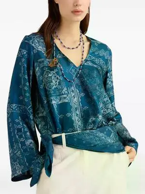 Momoni Joya Long-sleeve Blouse