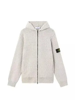 Stone Island Zip-fastening Hoodie - Neutrals