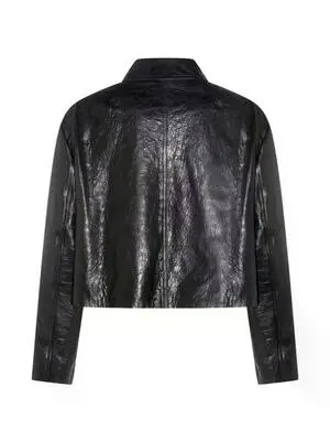 Rick Owens Zip Leather Jacket
