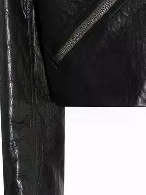 Rick Owens Zip Leather Jacket