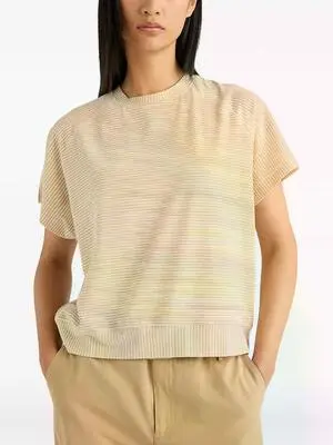 Momoni Nashoba Striped T-shirt - Neutrals