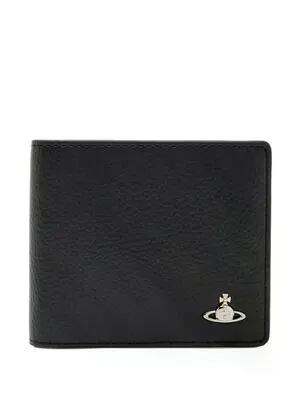 VIVIENNE WESTWOOD Embossed Logo Wallet - Black
