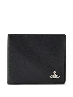 VIVIENNE WESTWOOD Embossed Logo Wallet - Black