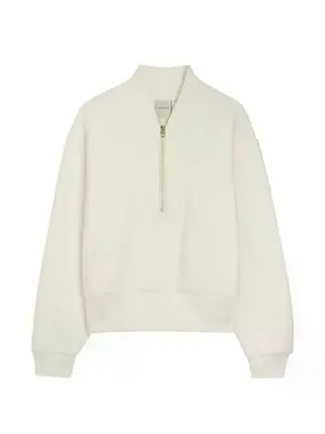 Varley Mumford Zip Sweater - Neutrals
