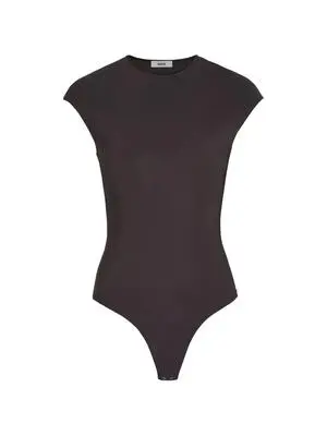 AGOLDE Agata Sleeveless Bodysuit - Brown
