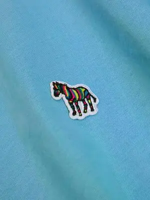 Paul Smith Zebra-motif T-shirt - Blue