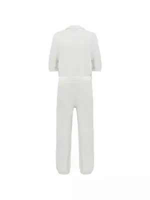 LANEUS Knitted-construction Jumpsuit
