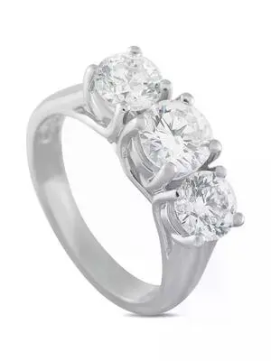LB EXCLUSIVE Diamond Three-stone Ring