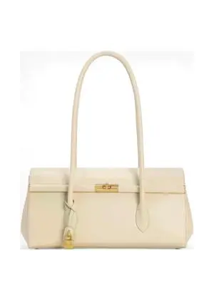 Dolce & Gabbana Marlene Padlock-detail Tote Bag - Neutrals