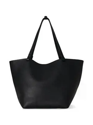 THE ROW Park Textured Tote Bag - Black