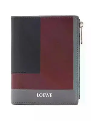 Loewe Colourblock Zip Wallet