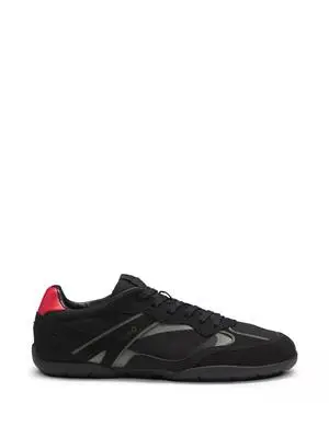 Hugo Mesh-panelled Sneakers - Black