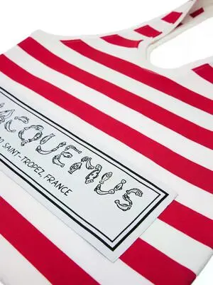 Jacquemus Marcel Striped Tote Bag