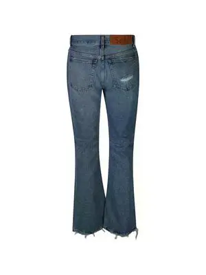 Séfr Ripped Frayed Hem Jeans