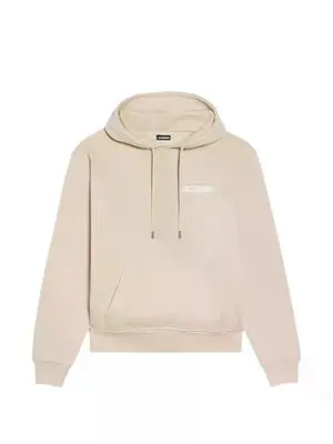 Jacquemus Drawstring Hoodie - Neutrals