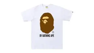 A BATHING APE By Bathing Ape 180110002 Tee Shirt - White