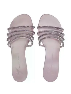 GIUSEPPE ZANOTTI Iride Crystal-embellished Sandals