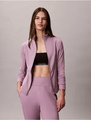 Calvin Klein Soft Sport Lightweight Jacket - Coy Purple