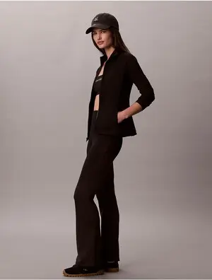 Calvin Klein Soft Sport Flared Leggings - Black