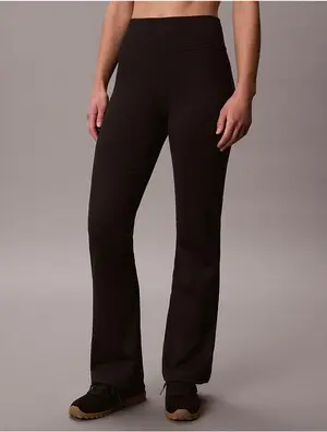 Calvin Klein Soft Sport Flared Leggings - Black