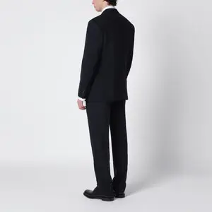 LARDINI Pinstripe Wool Single-breasted Suit