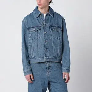 Loewe Anagram Denim Jacket - Blue