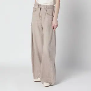 Brunello Cucinelli Wide-leg Denim Jeans