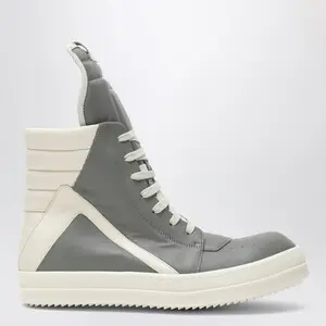 Rick Owens Geobasket Sneakers In Taupe/milk White - Brown