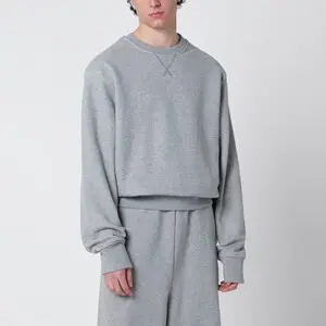 ENTIRE STUDIOS Cotton Crewneck Sweatshirt - Grey