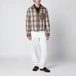 Loewe Reversible Taupe Leather Jacket