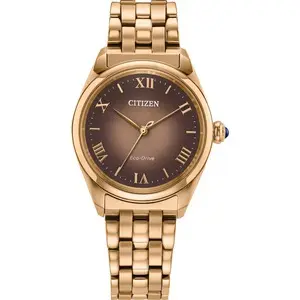Citizen Classic Bracelet Watch - Brown/rose Goldone