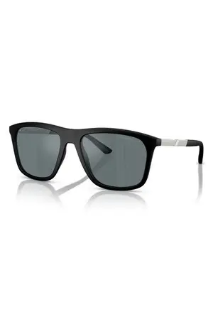 Emporio Armani 57mm Square Sunglasses