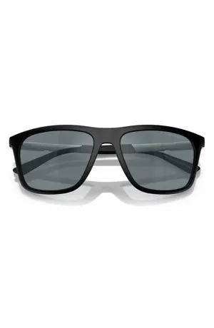 Emporio Armani 57mm Square Sunglasses