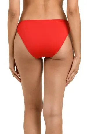 La Blanca Mariner Hipster Bikini Bottoms - Ruby