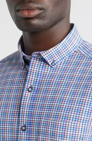 Johnston & Murphy Xc Motion Performance Knit Button-up Shirt