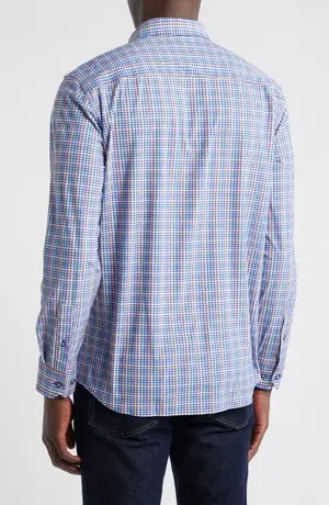 Johnston & Murphy Xc Motion Performance Knit Button-up Shirt