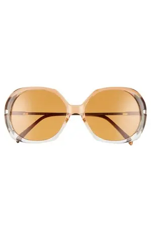 Celine 56mm Round Sunglasses