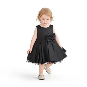 TULLEEN Bow Waist Dress Black